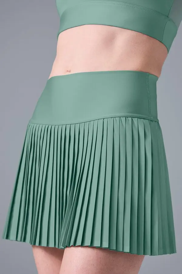 Alo Yoga® Grand Slam Tennis Skirt - Botanical Green | Editorialist